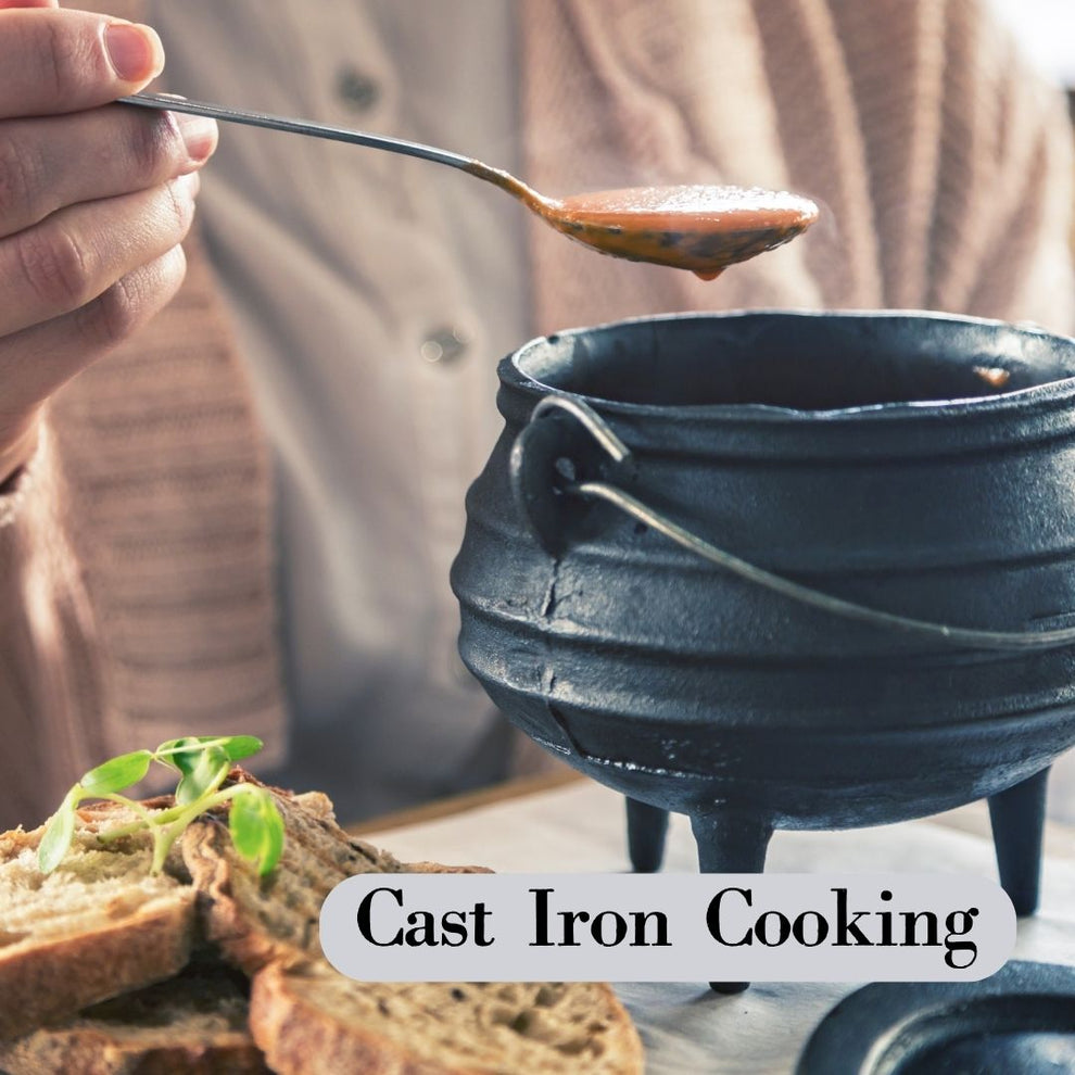 Lifespace Cast Iron No 1/4 Potjie Pot (2-Pack) - Lifespace