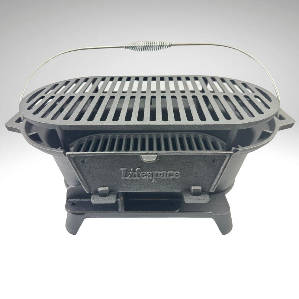 Lifespace 'Japanese Style BBQ' Cast Iron Hibachi Braai