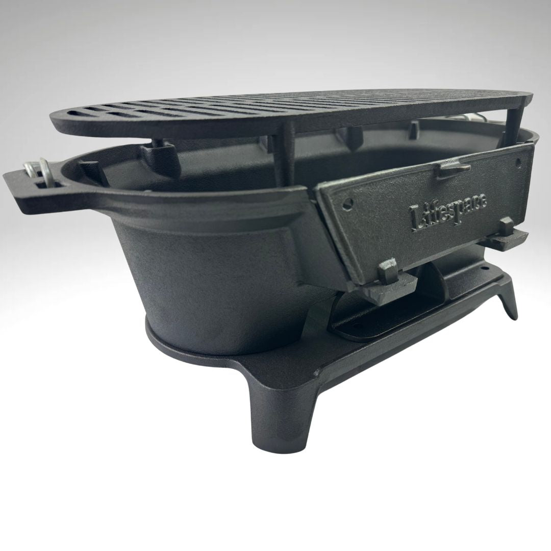 Lifespace 'Japanese Style BBQ' Cast Iron Hibachi Braai