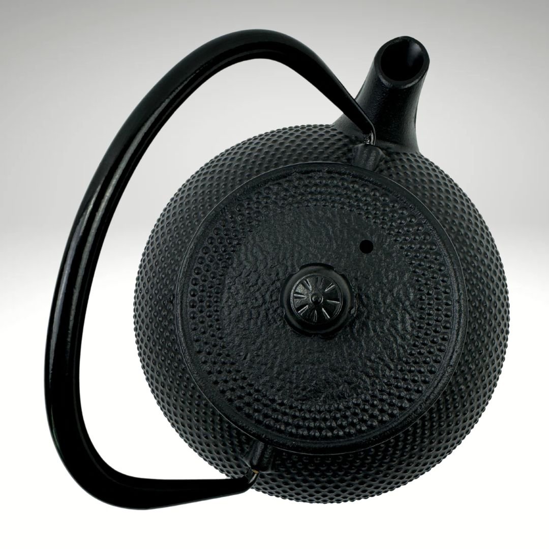 Lifespace Luxury Black Cast Iron 600ml Tea Infuser Teapot