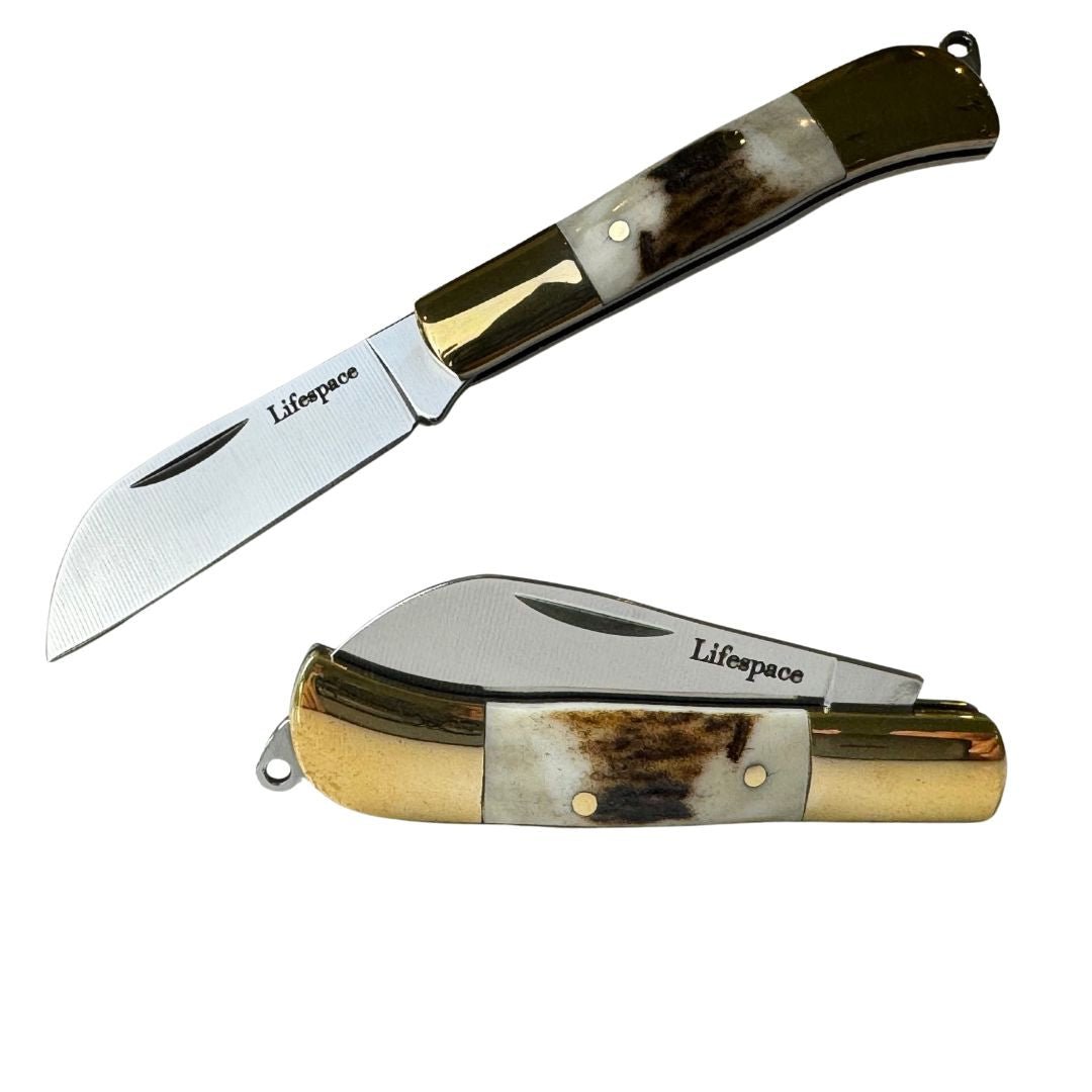 Lifespace Premium 'Hawkbill' Biltong Utility Knife with SS Blade & Ant