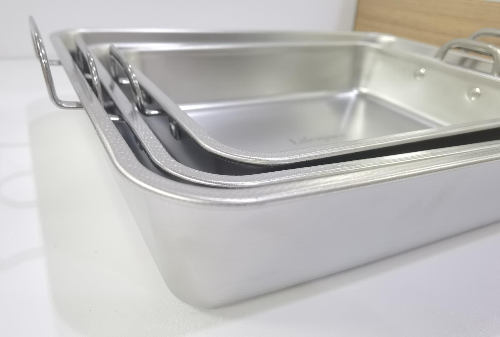 Lifespace Premium Quality 304 S/S Braai Pan Set with Micro-textured ...
