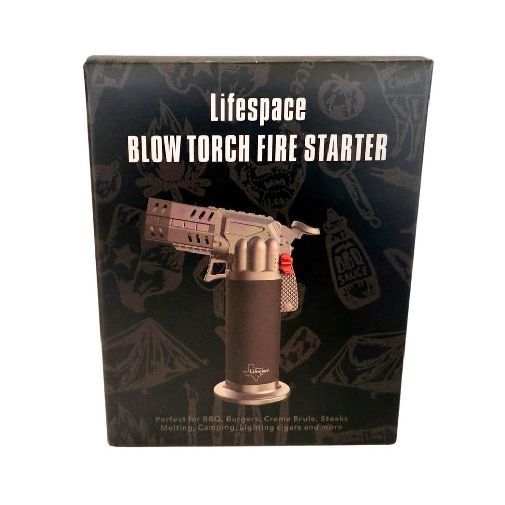Lifespace Windproof Blow Torch / Creme Brulee Burner / Fire Starter ...