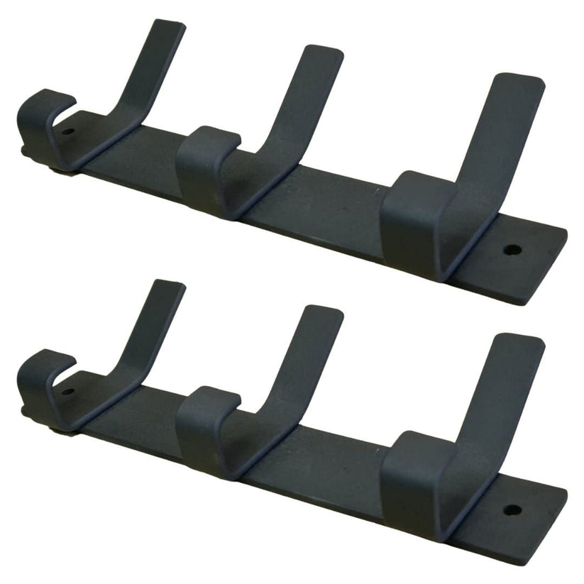 Lifespace 300mm Rustic Industrial Bespoke Utility Hook - 3 hooks ...