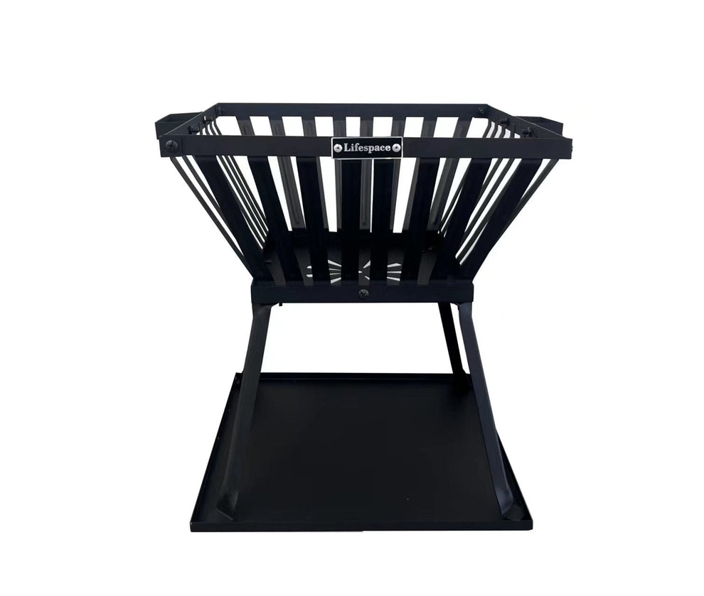 Lifespace Basket Fire Pit Boma with Ash Tray - Lifespace