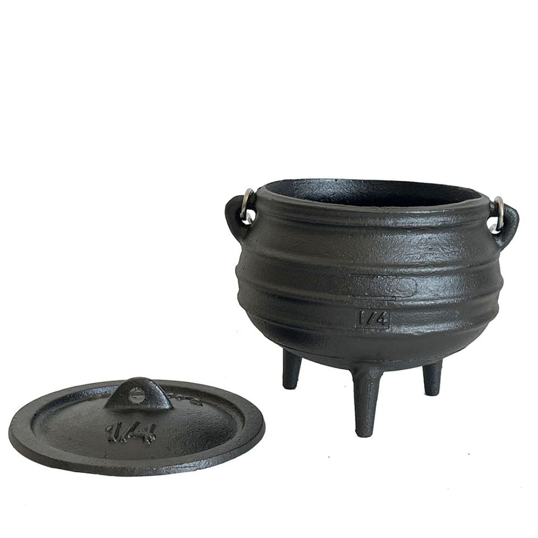 Lifespace Cast Iron No 1/4 Potjie Pot - Lifespace