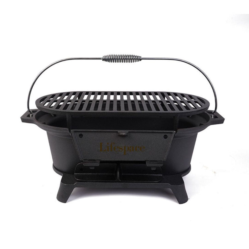 Lifespace 'Japanese Style BBQ' Cast Iron Hibachi Braai