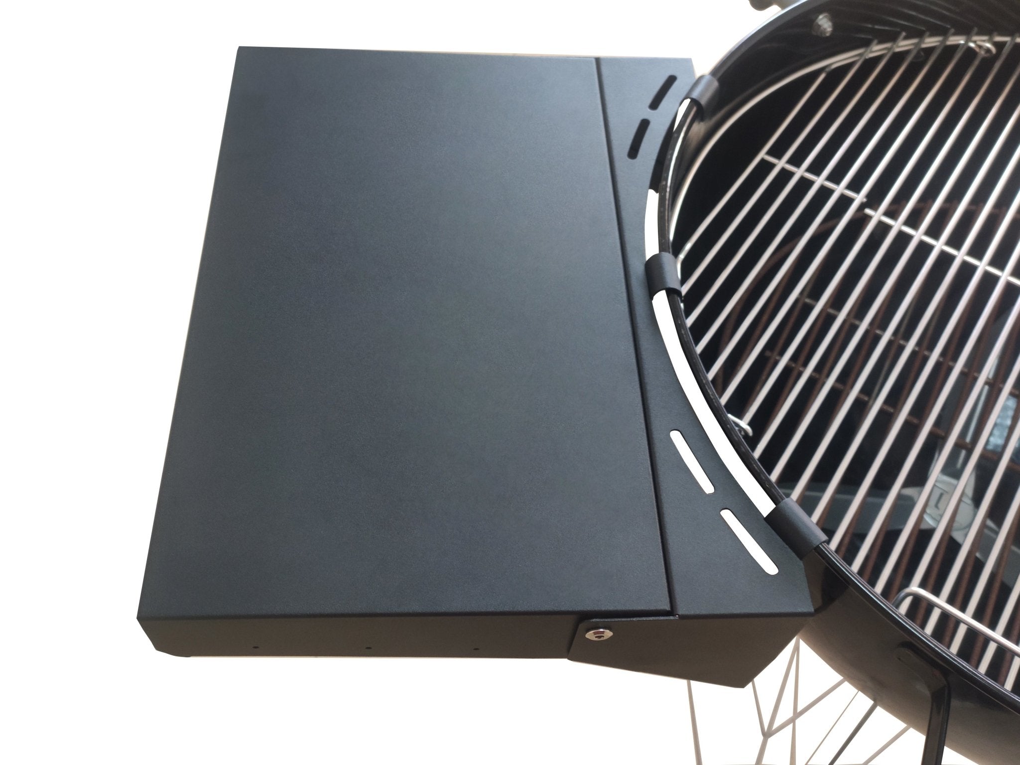 Lifespace Kettle Grill Folding Extension Table with Six Utility Hooks ...
